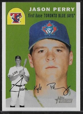 2003 Topps Heritage #94 Jason Perry SP - Blue Jays - Very Nice. | eBay