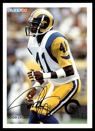 1994 Fleer Todd Lyght Los Angeles Rams #259 | eBay
