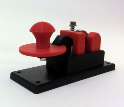 Lightweight Micro Morse Code Key With Navy Knob. | eBay