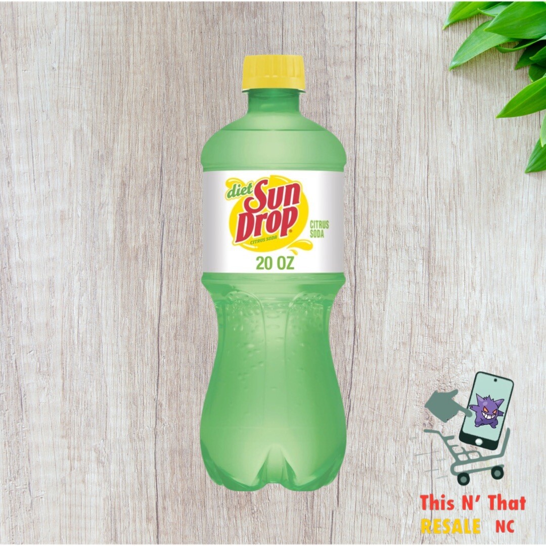 CHERRY LEMON SUN DROP citrus cola (1) 20 oz. Bottle - LOCAL CLASSIC ...