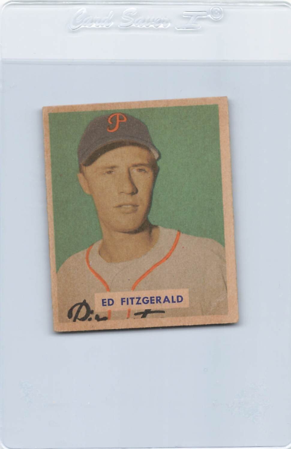 1949 Bowman #109 Ed Fitzgerald Pirates VG/EX 49B109-22515-2 | eBay