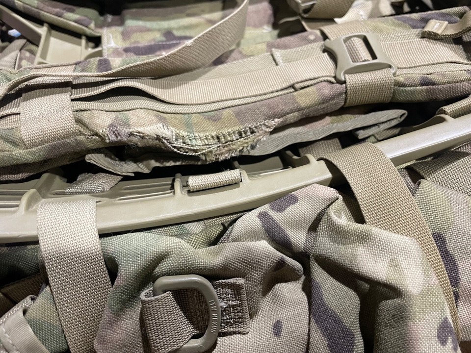Military OCP Multicam Rucksack Large MOLLE II Backpack Complete Grade 3 ...
