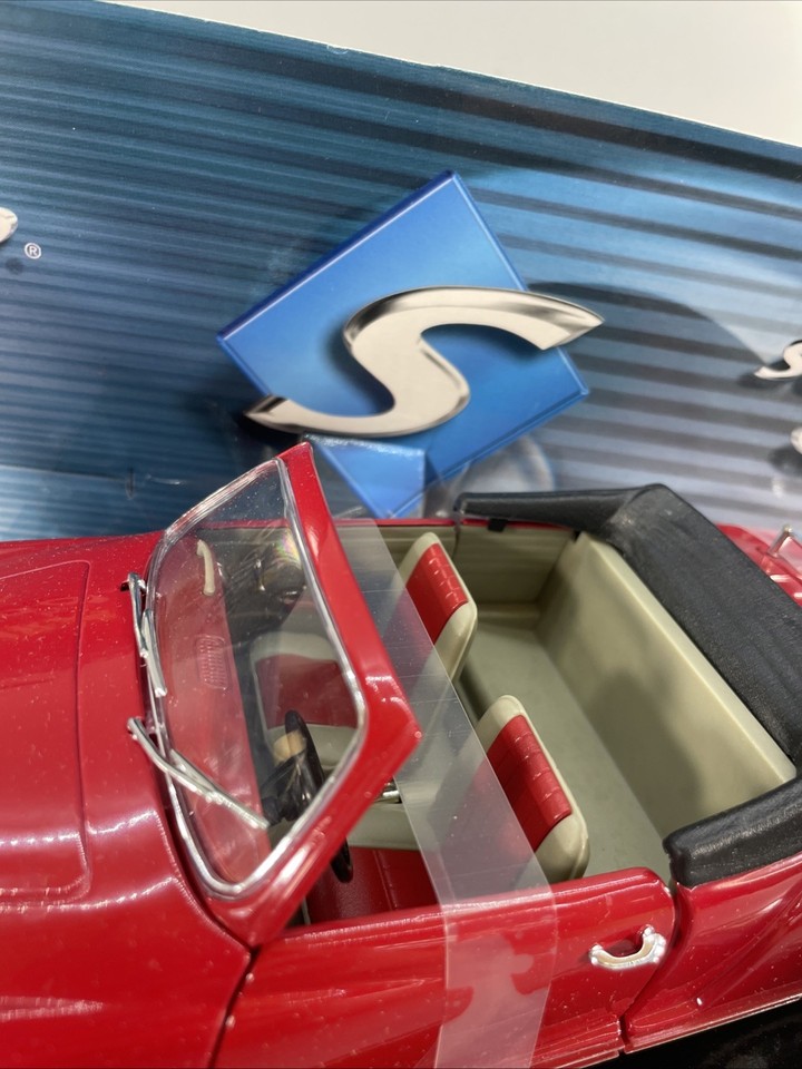 Mira Solido VOLKSWAGEN KARMANN-GHIA 1:18 SCALE DIE CAST CAR new Red ...