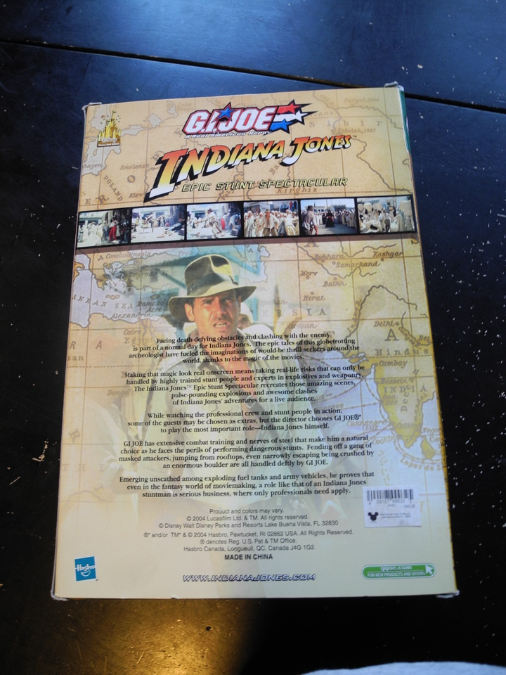 Ultra RARE GI JOE / Action Man, Indiana JONES, Brand New! Perfect | eBay