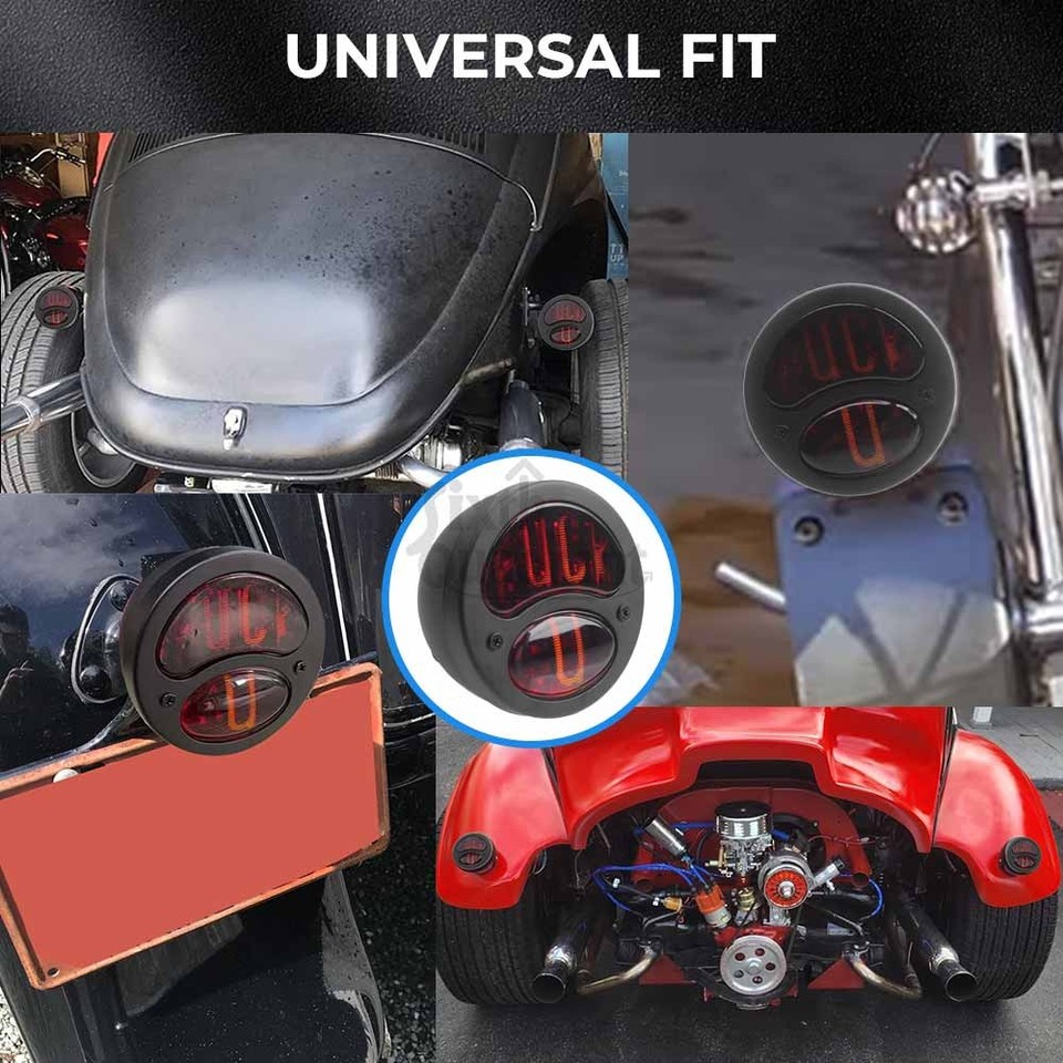 Brake Stop Taillight For Ford Model Lamp For Harley Chopper Hot Rod ...