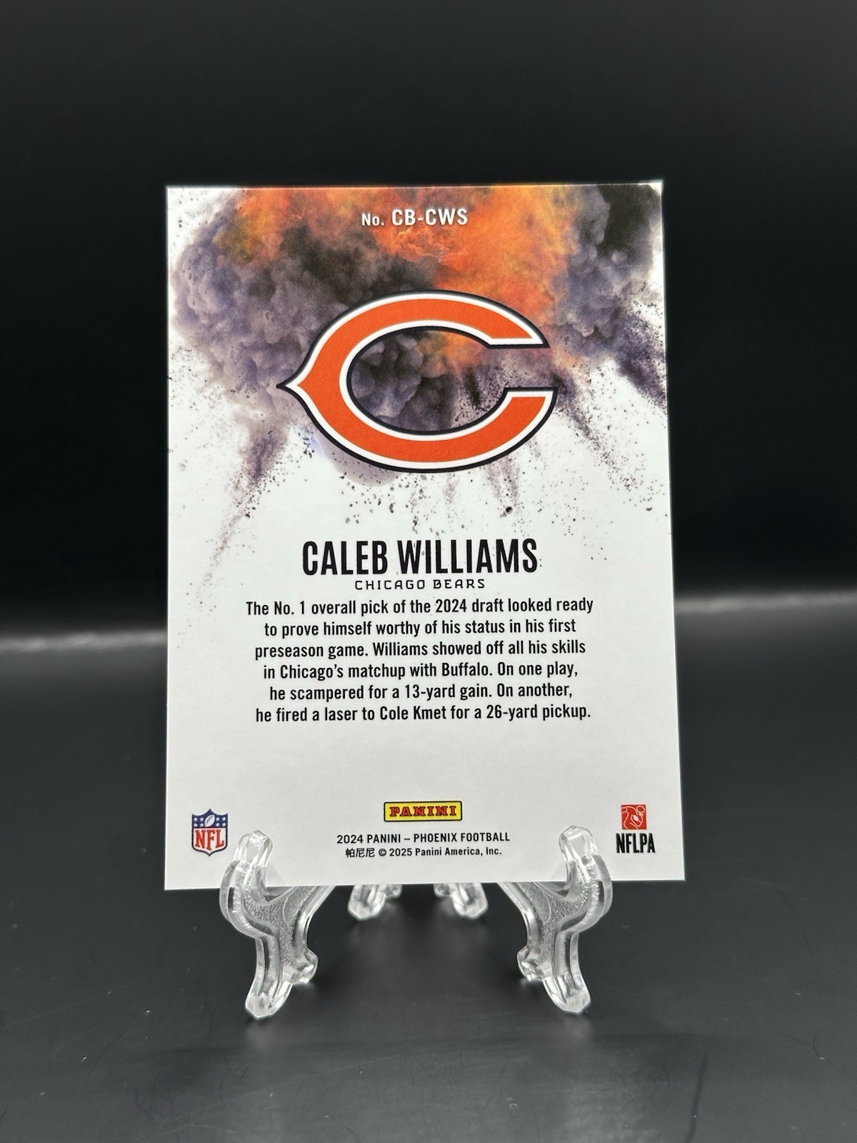 Caleb Williams 2024 Panini Phoenix Color Blast Case Hit SSP Rookie RC ...