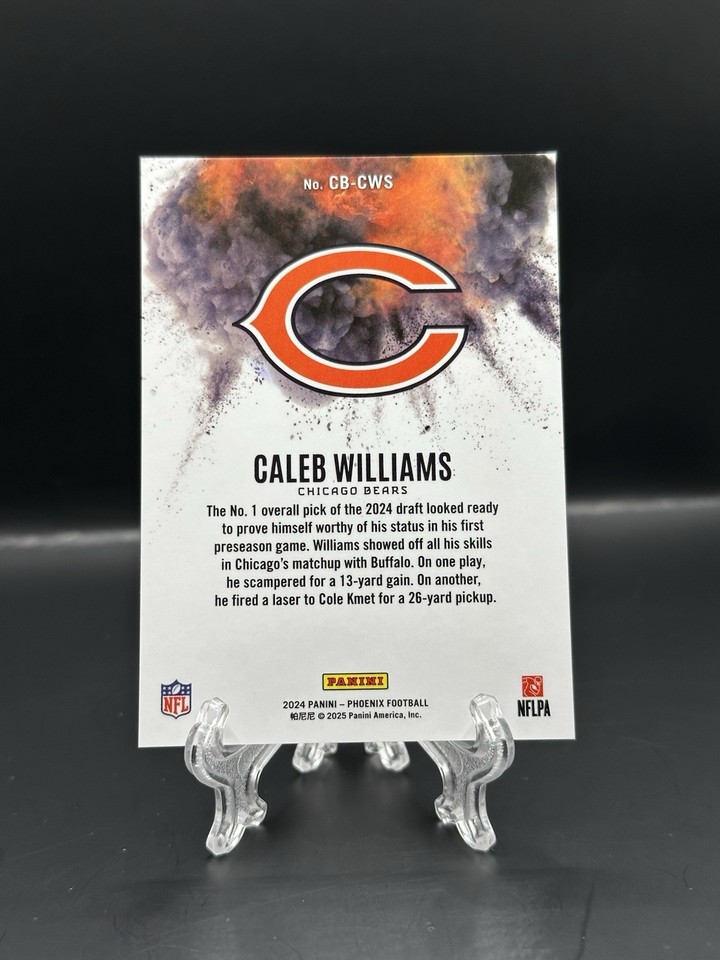 Caleb Williams 2024 Panini Phoenix Color Blast Case Hit SSP Rookie RC ...
