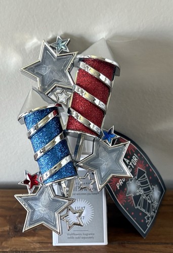 Bath & Body Works JULY 4TH FIREWORKS PROJECTOR Wallflower Nightlight ...