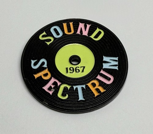 Sound Spectrum Music &Memorabilia 1967 Record Store Laguna Beach CA Pin ...