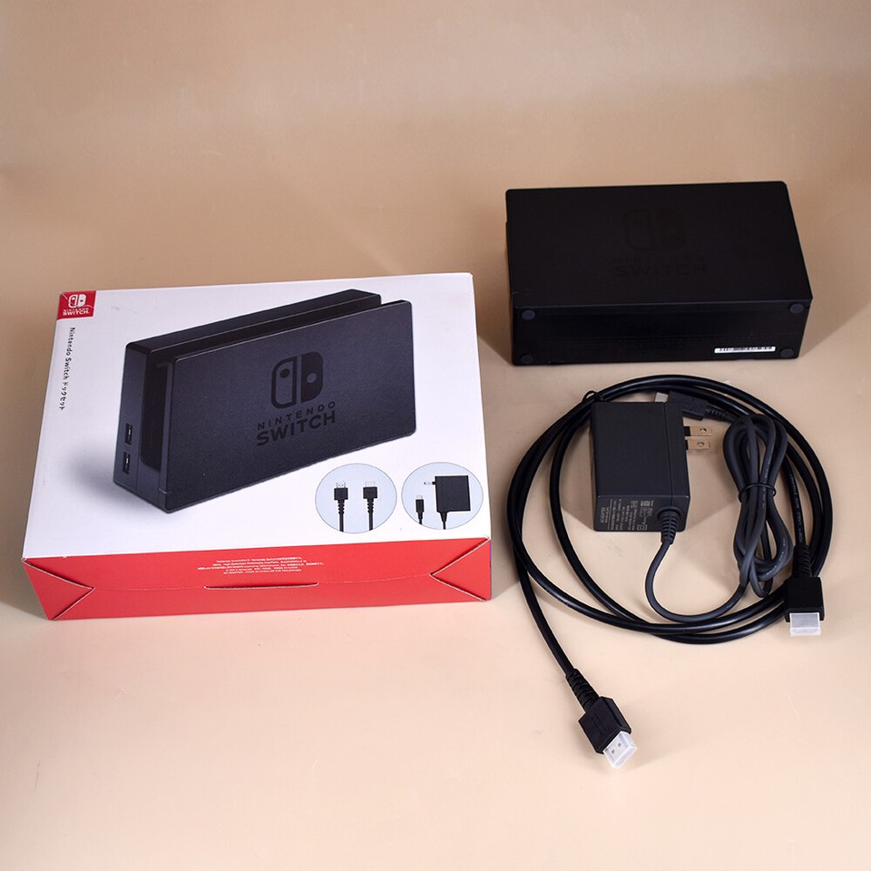 Original Nintendo Switch Charging Dock + AC Adapter Power Cable + HDMI ...