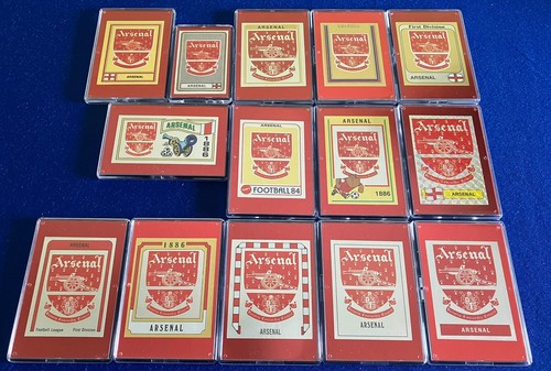 ARSENAL Football Foil Sticker team badge fridge magnet 1978-91 Pick £7 ...