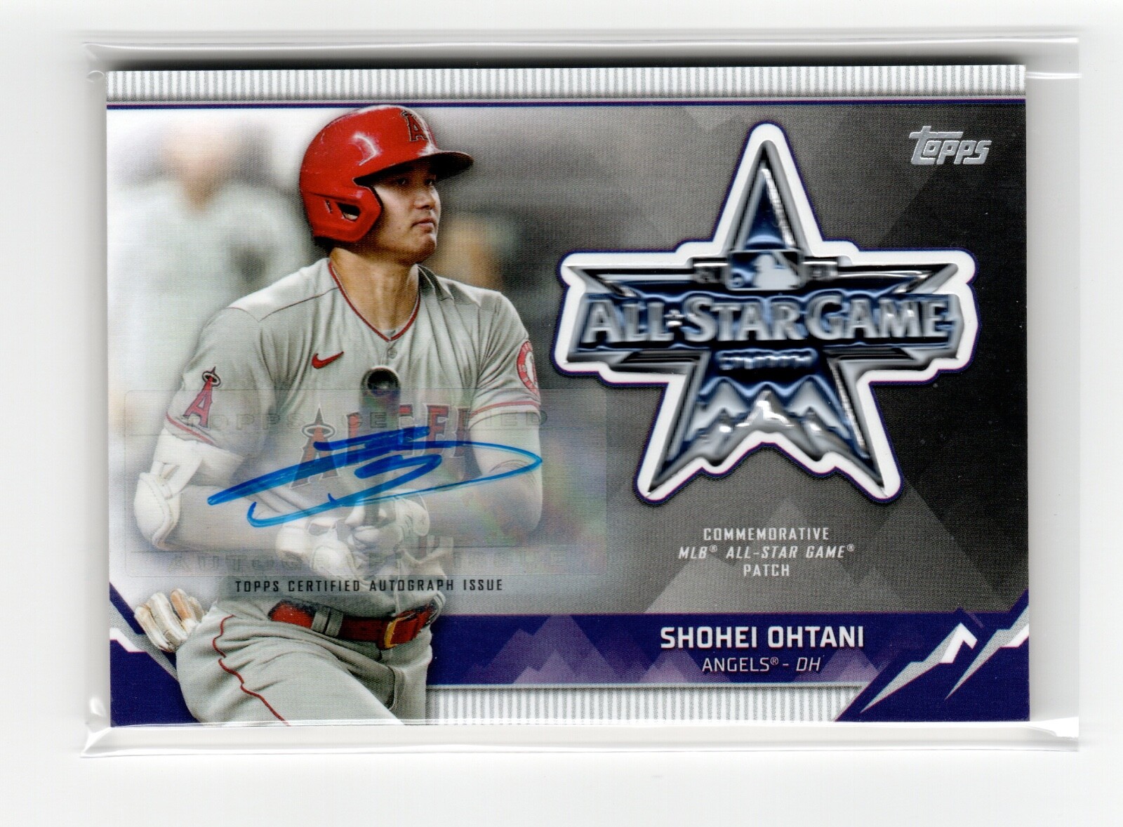 Shohei Ohtani 2021 Topps AL MVP MLB All-Star Game Patch Auto #/10 SSP ...