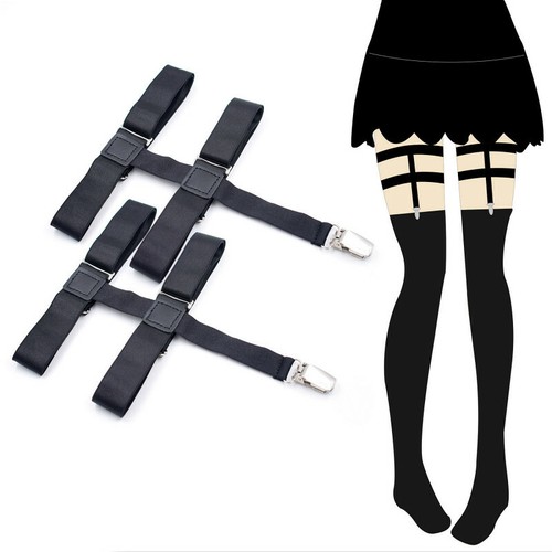 1 Pair Women's Lingerie Leg Ring Thigh Garter Belt Elastic Suspenders ...