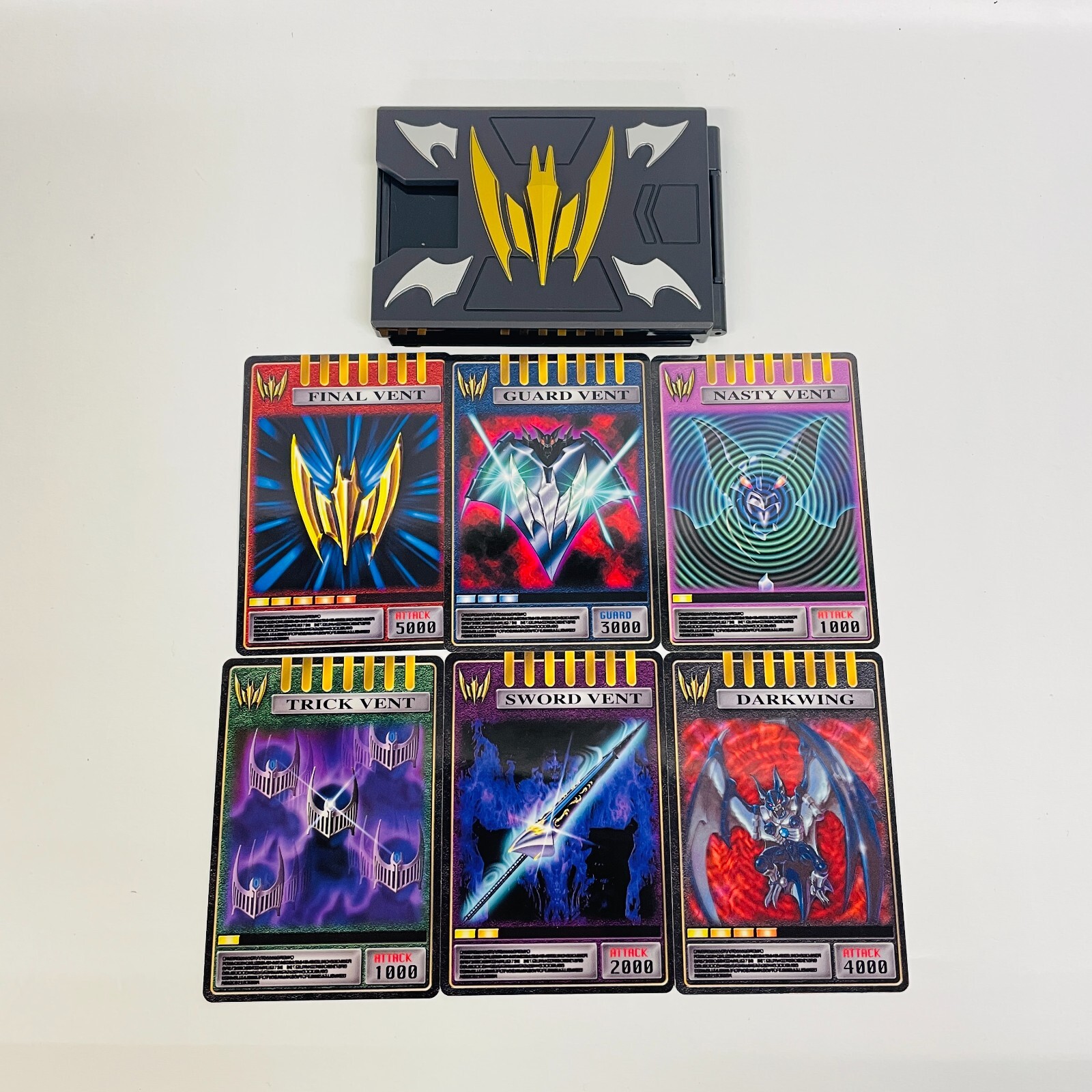 Kamen Rider Dragon Knight Wing Knight Advent Cards