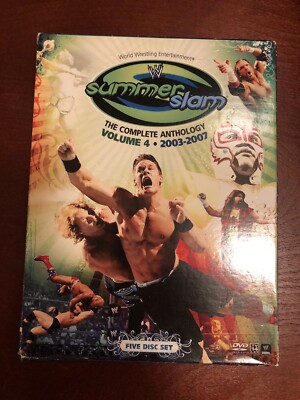 WWE SummerSlam The Complete Anthology Vol. 4 (5 DVD Set, 2003-2007 ...