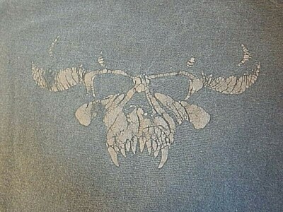 Vintage Glen Danzig 666 Black Satans Child Cow Skull Heavy Metal 2 ...