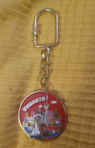 Vtg Toronto Canada skyline Souvenir Keychain. E 212 | eBay