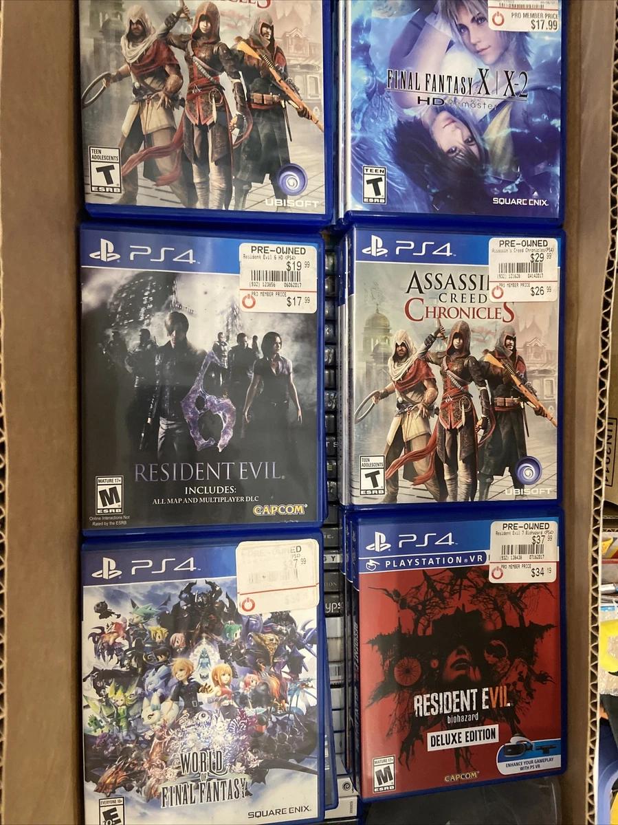 Playstation 4 Game Case Blank