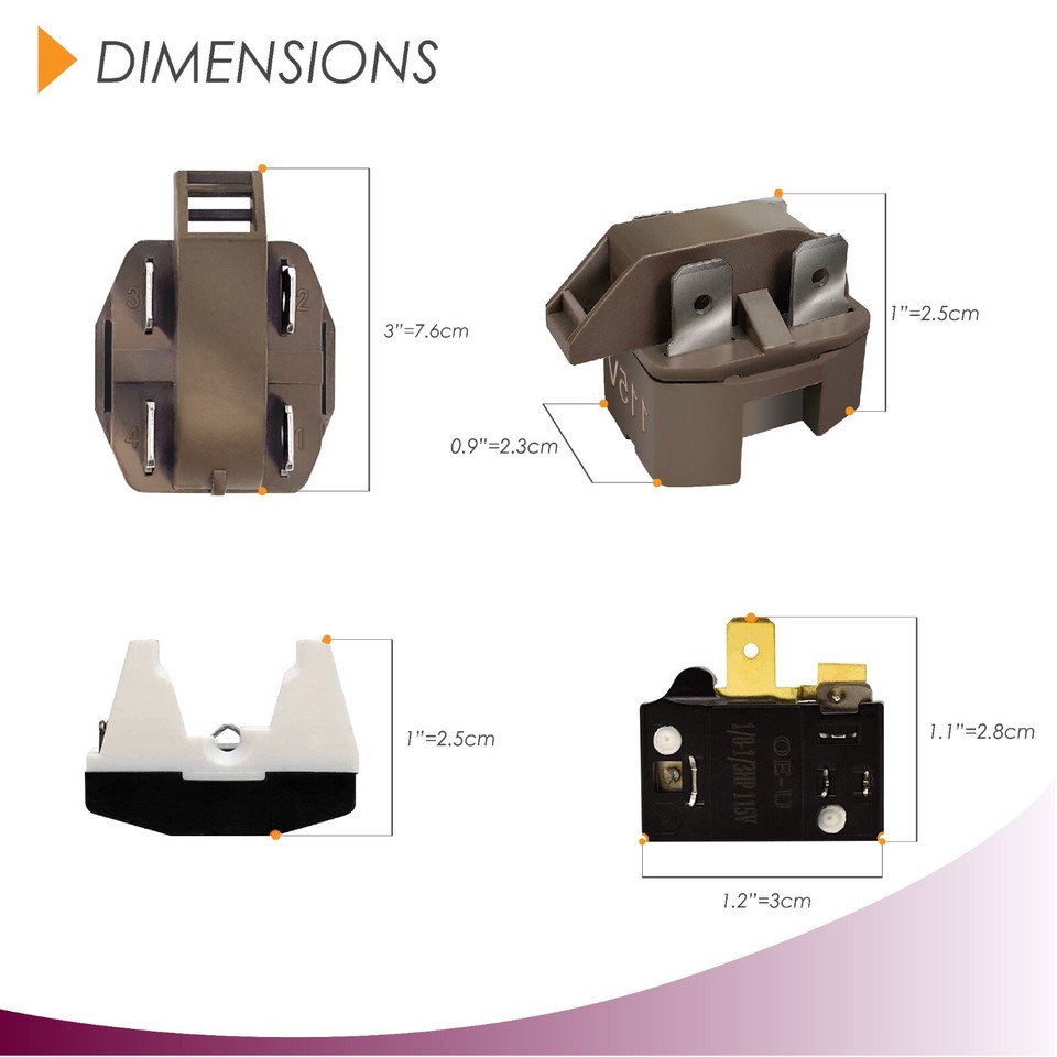 Freezer Overload & Relay Kit 4387913 | eBay