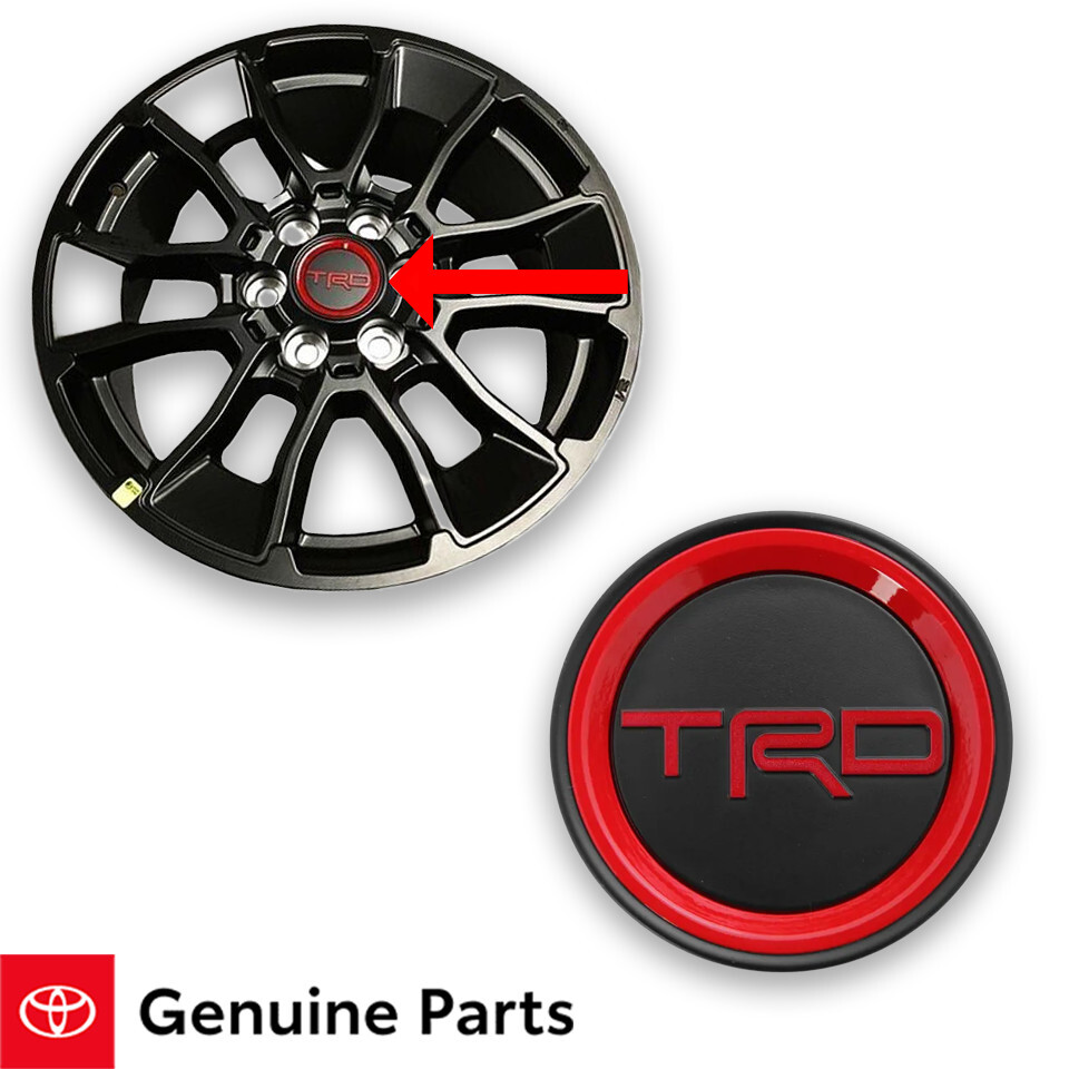 2022-2025 Toyota Tundra 20In TRD Sport Alloy Wheel Black Center Cap ...