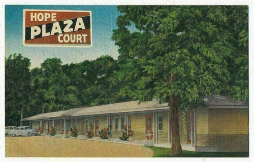 Hope Plaza Tourist Auto Court, Hope, Arkansas | eBay