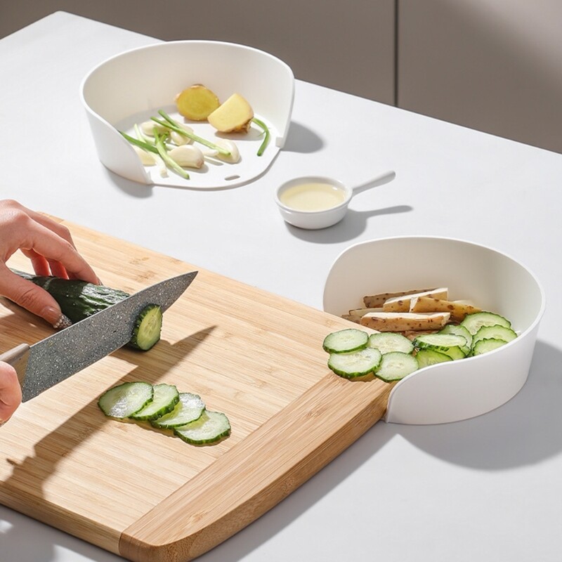 Household Plate Preparation Plates Kitchen Ingredients Plates Side Dish ...