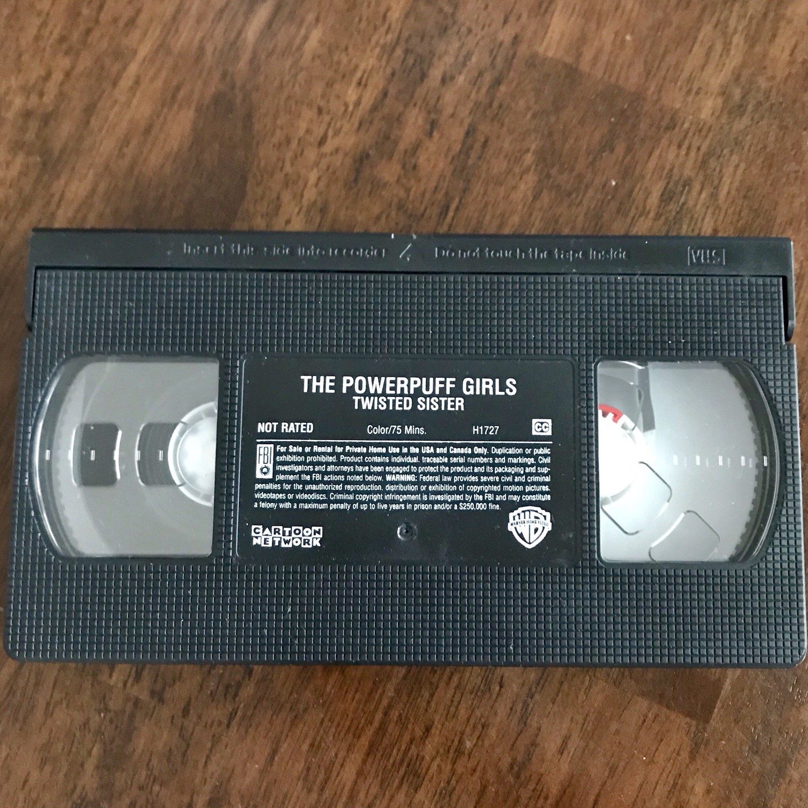 The Powerpuff Girls Twisted Sister VHS Video Cartoon Network No Case ...