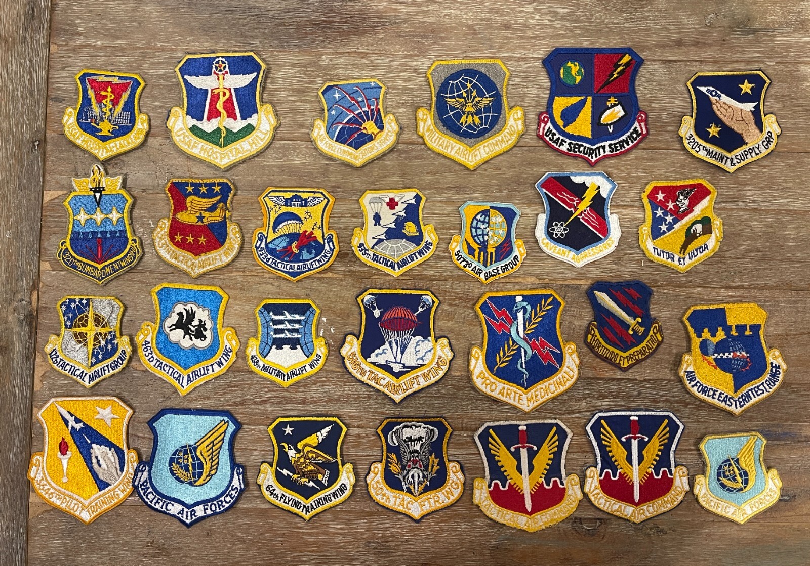 1960s - 1970s original USAF squadron patch lot | eBay