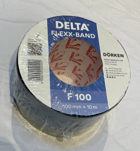 Delta Flexx Band F-100 DORKEN, Joint Waterproofing Adhesive Tape 4" x ...