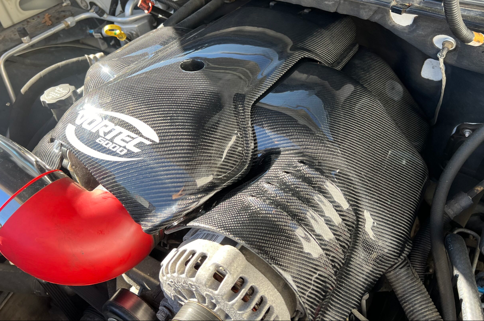 Carbon Fiber 6.0 ENGINE COVER SILVERADO SIERRA TAHOE NBS 2003-2006 | eBay