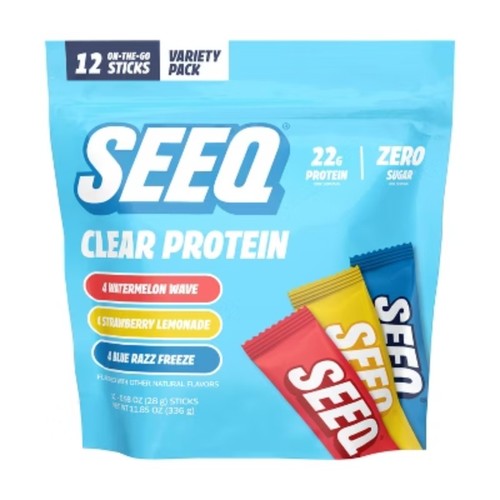 Seeq Clear Protein Powder On the Go - Multi Flavor Pack - 12ct | eBay