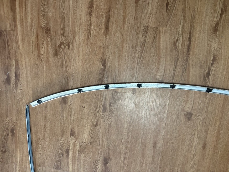 80-97 FORD OBS F150 BRONCO F250 F350 WINDSHIELD CHROME TRIM Set 5 Pcs ...