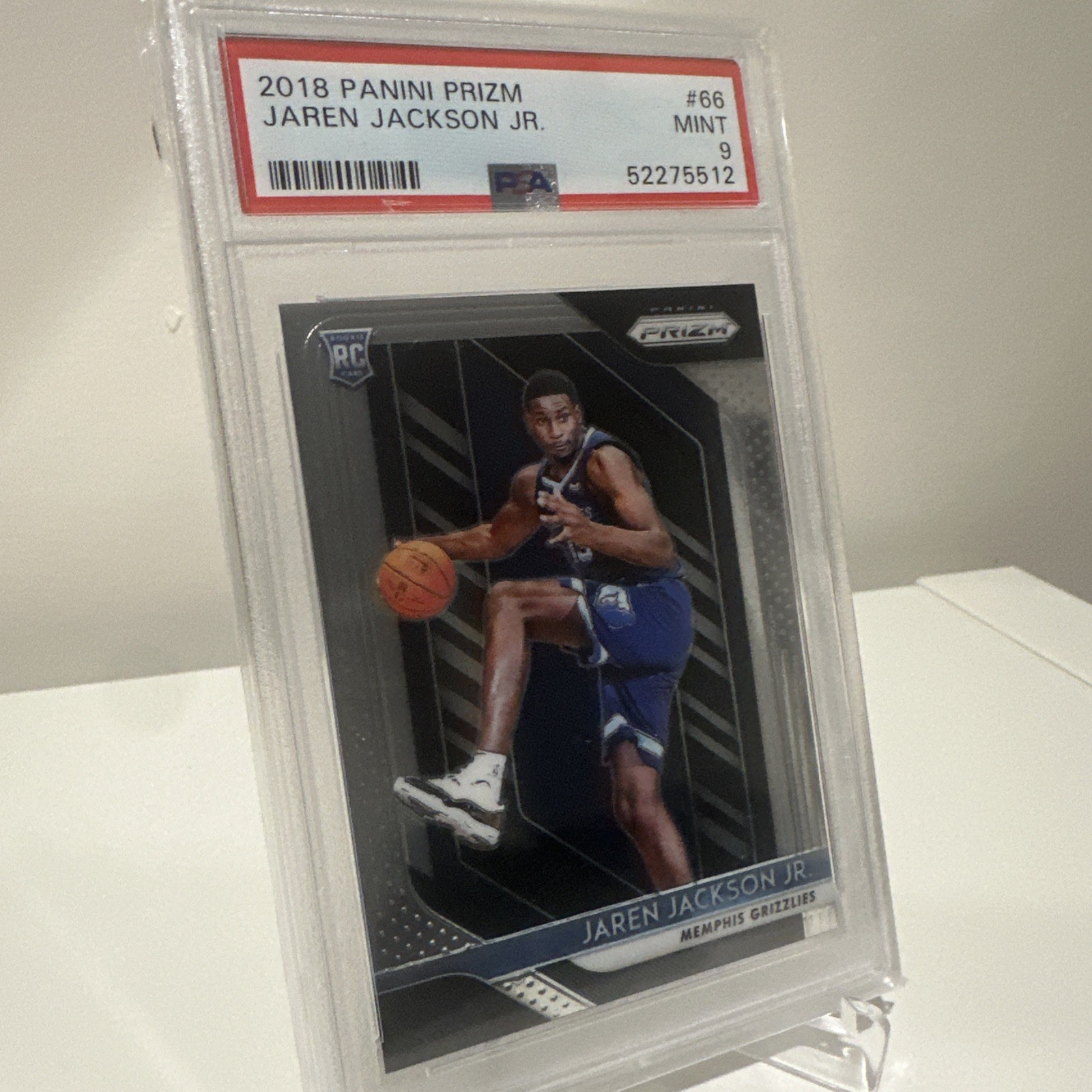 2018-19 PRIZM Jaren Jackson Jr #66 Rookie PSA 9 MINT RC 🔥📈 | eBay Australia
