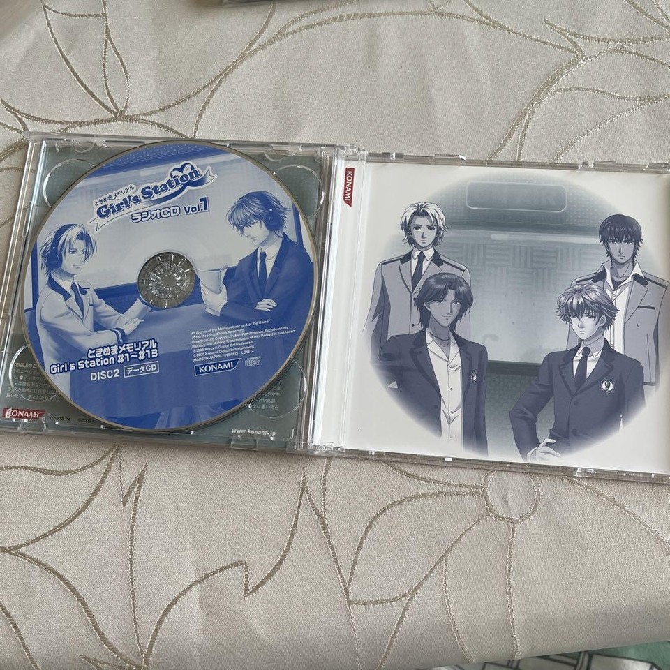 Tokimemo Gs Girls Station Cd 3 punti 2 per file trasparenti bonus | eBay