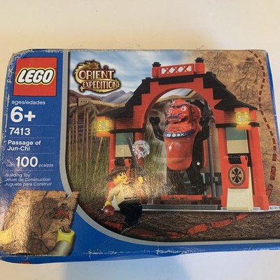 Sealed LEGO Adventurers: Passage of Jun-Chi (7413) Shelf Wear See ...