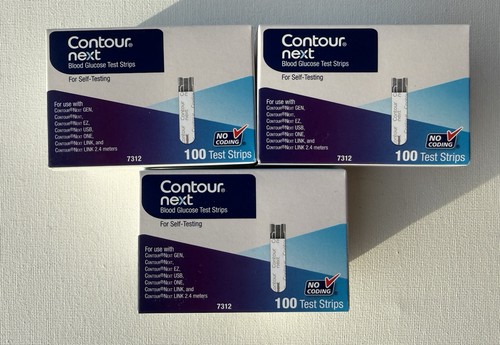 Bayer Contour Next 300 Test Strips Brand New And Sealed | eBay