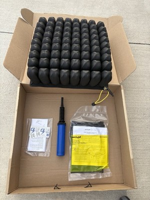 ROHO Cushion 8 X 9 , Cushion cover (never opened), patch kit, Hand Pump ...