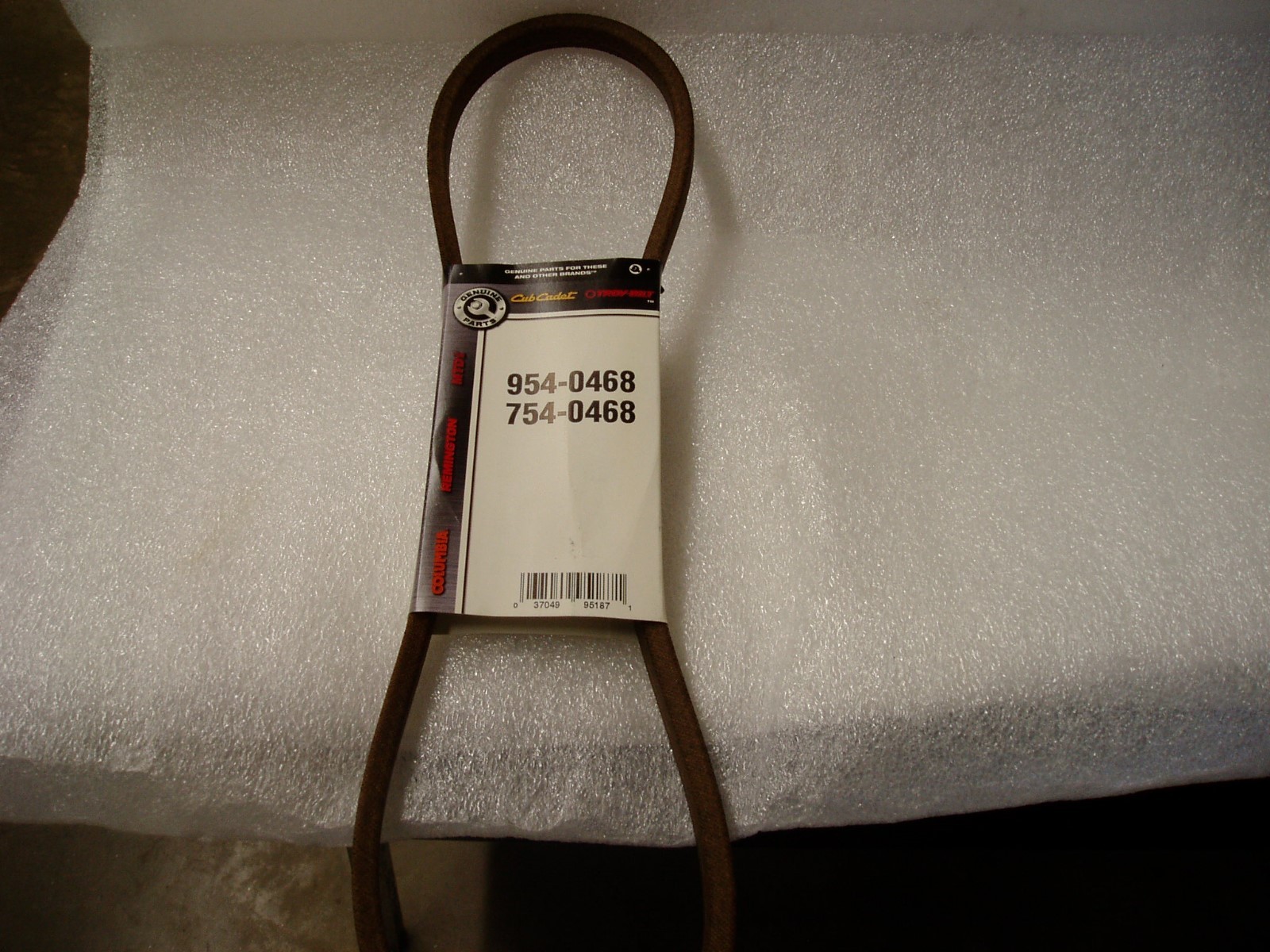 954-0468 OR 754-0468 CUB CADET , MTD, TROYBILT DRIVE BELT NEW OEM ...