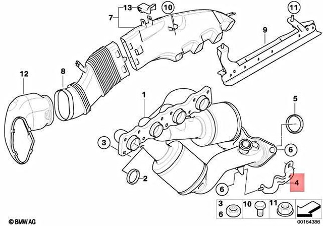 Genuine BMW E60 E61 520i 520li Sedan Wagon Holder 18207571501 for sale ...
