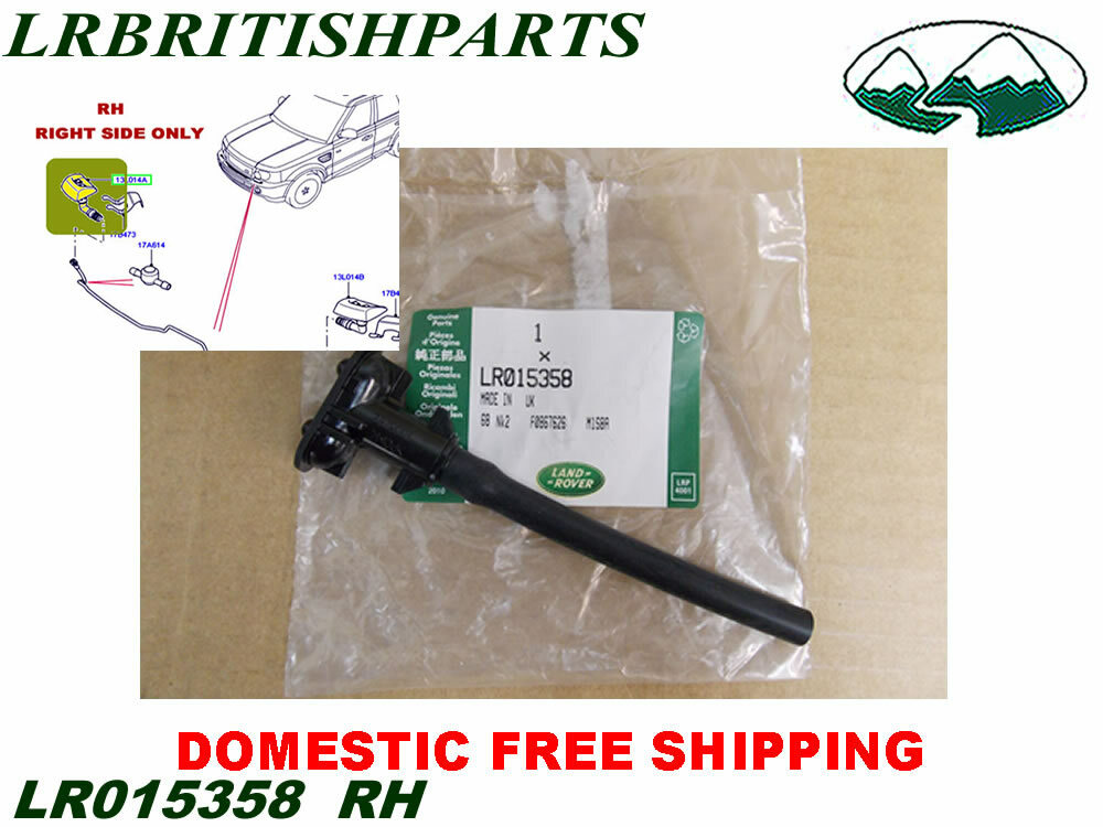 GENUINE LAND ROVER HEADLAMP WASHER JET RANGE ROVER SPORT 10-13 RH ...