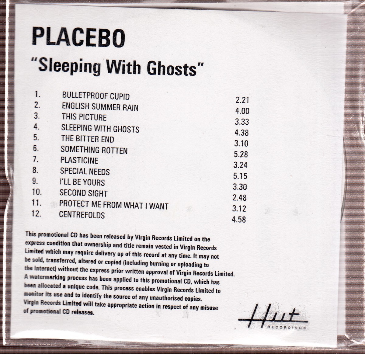 Placebo Sleeping With Ghosts Placebo Sleeping With Ghosts, 21,90