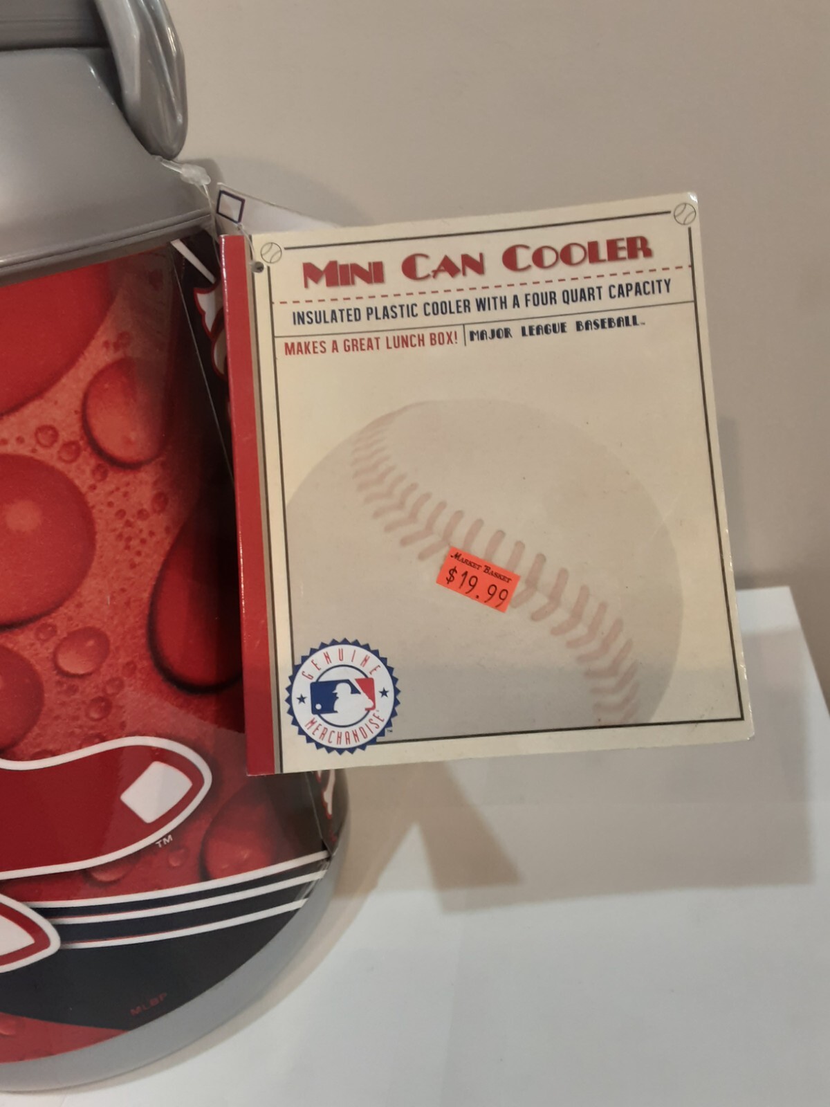 BOSTON RED SOX PLASTIC MINI 12" CAN COOLER MLB | eBay