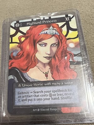 Highland Princess NM/M - Unique - Sorcery Contested Realm Beta NON FOIL ...