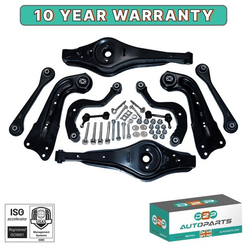 REAR SUSPENSION WISHBONE CONTROL ARMS KIT FOR VW GOLF PASSAT TOURAN ...