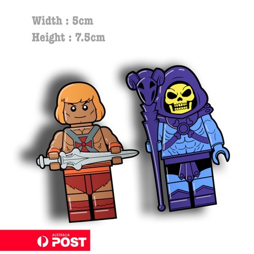 He-Man & Masters Of The Universe & Skeletor l Laptop , Car Decal ...