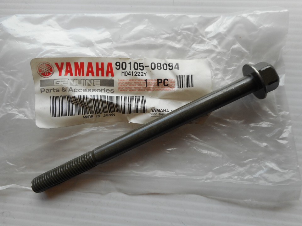 YAMAHA RT100 1993-2000 MODELS GENUINE FRONT ENGINE MOUNT BOLT --- 90105 ...