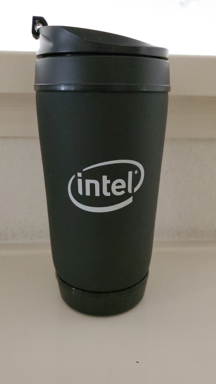New Black Intel Plastic Insulated Mug Tumbler | eBay