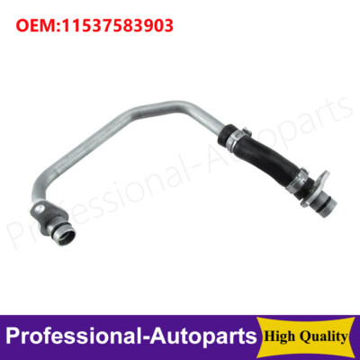 11537583903 New Engine Turbocharger Coolant Pipe For BMW E70N E82 E84 ...