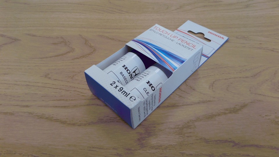 Original Lackstift Honda Farbe B538M Blueish Silber | eBay