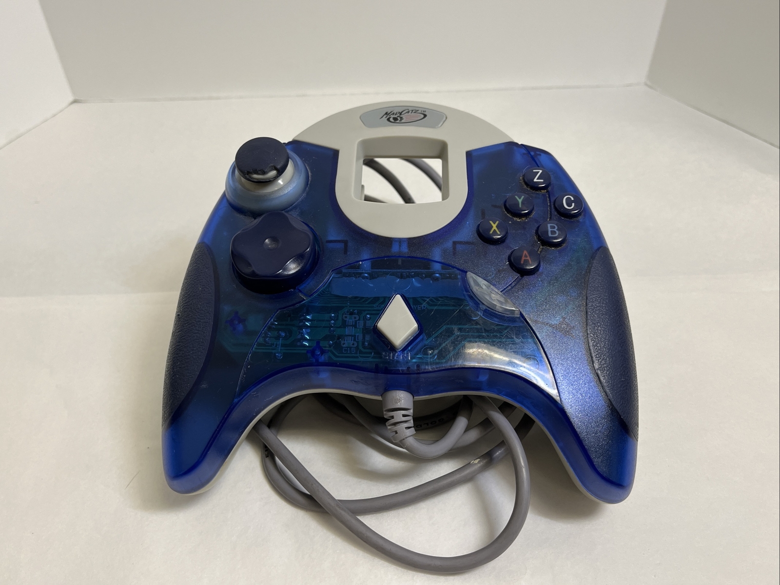 Madcatz Sega Dreamcast Blue Wired Controller Dreampad | eBay